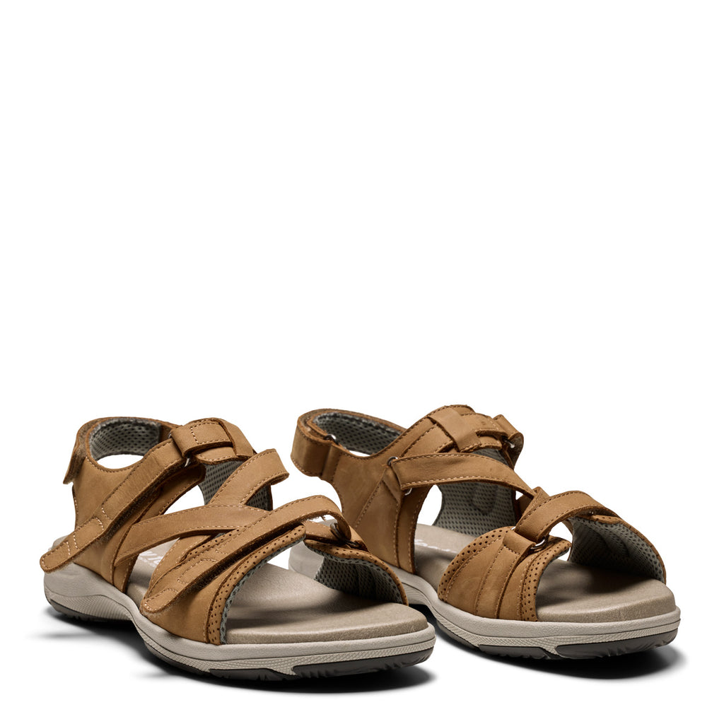 New Feet 241-12-1537 Cognac – Komfortabel Damesko Wide